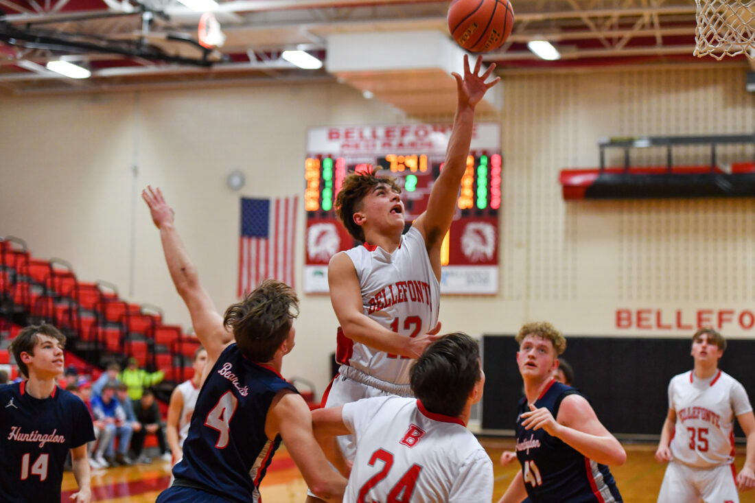 Bellefonte hoops build third quarter lead, secure win over Huntingdon ...